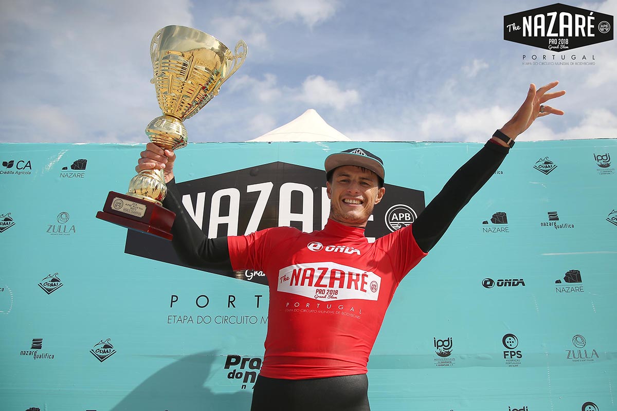 Bodyboard: Jared Houston sagra-se campeão mundial na Nazaré - Região de ...