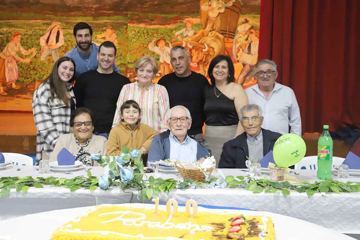Os 100 anos de vida de António“Fidalgo” mereceram festa rija